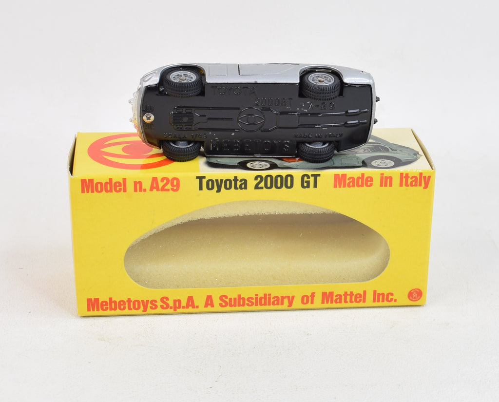 Mebetoys A29 Toyota 2000 GT Virtually Mint/Nice box – JK DIE-CAST MODELS