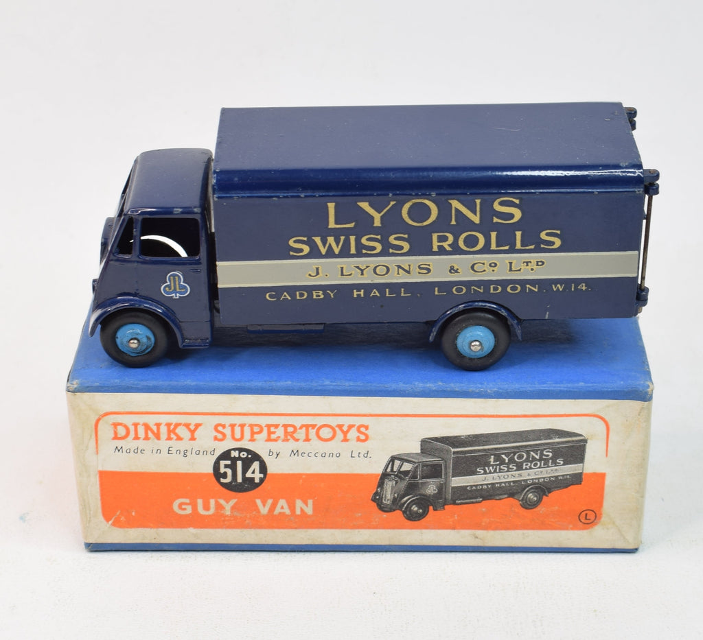 Dinky Toys 514 Guy Van 'Lyons' Very Near Mint/Boxed – JK DIE-CAST MODELS