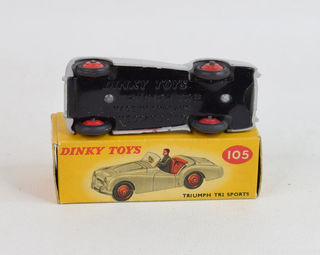 Dinky toys 105 Triumph Tr2 Virtually Mint/Boxed – JK DIE-CAST MODELS