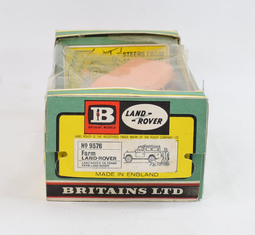Britain's 9576 Farm Land-Rover Virtually Mint/Boxed – JK DIE-CAST MODELS