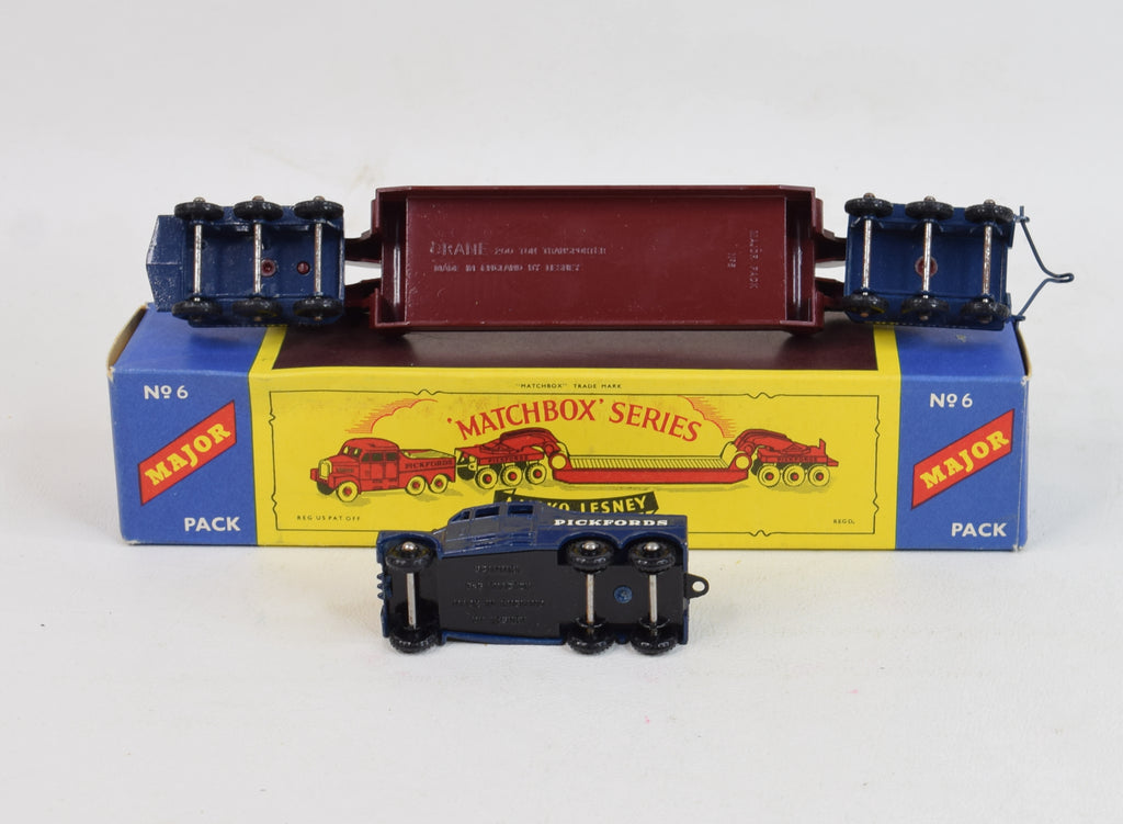 Matchbox Major Pack No.6 - 200 ton Pickfords transporter - Virtually M ...
