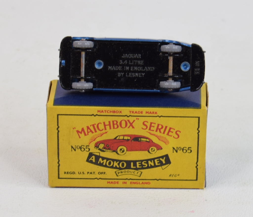 Matchbox Lesney 65 3,4 Jaguar GPW/B4 box Virtually Mint/Nice box – JK ...
