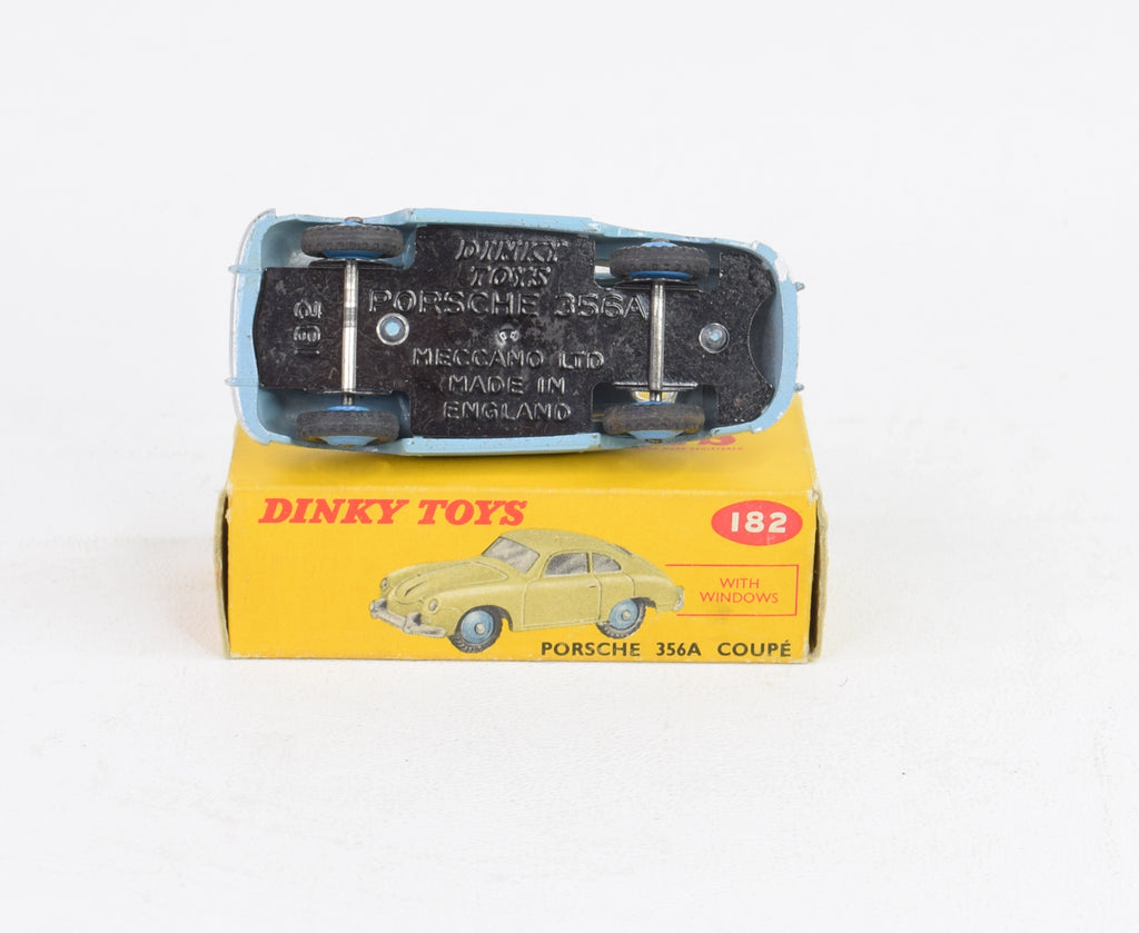 Dinky 182 Porsche 356A Coupe Virtually Mint/Boxed (Blue hubs) – JK DIE ...