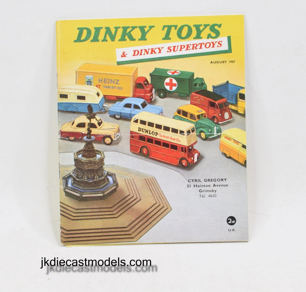 Dinky toys 1957 Catalogue – JK DIE-CAST MODELS