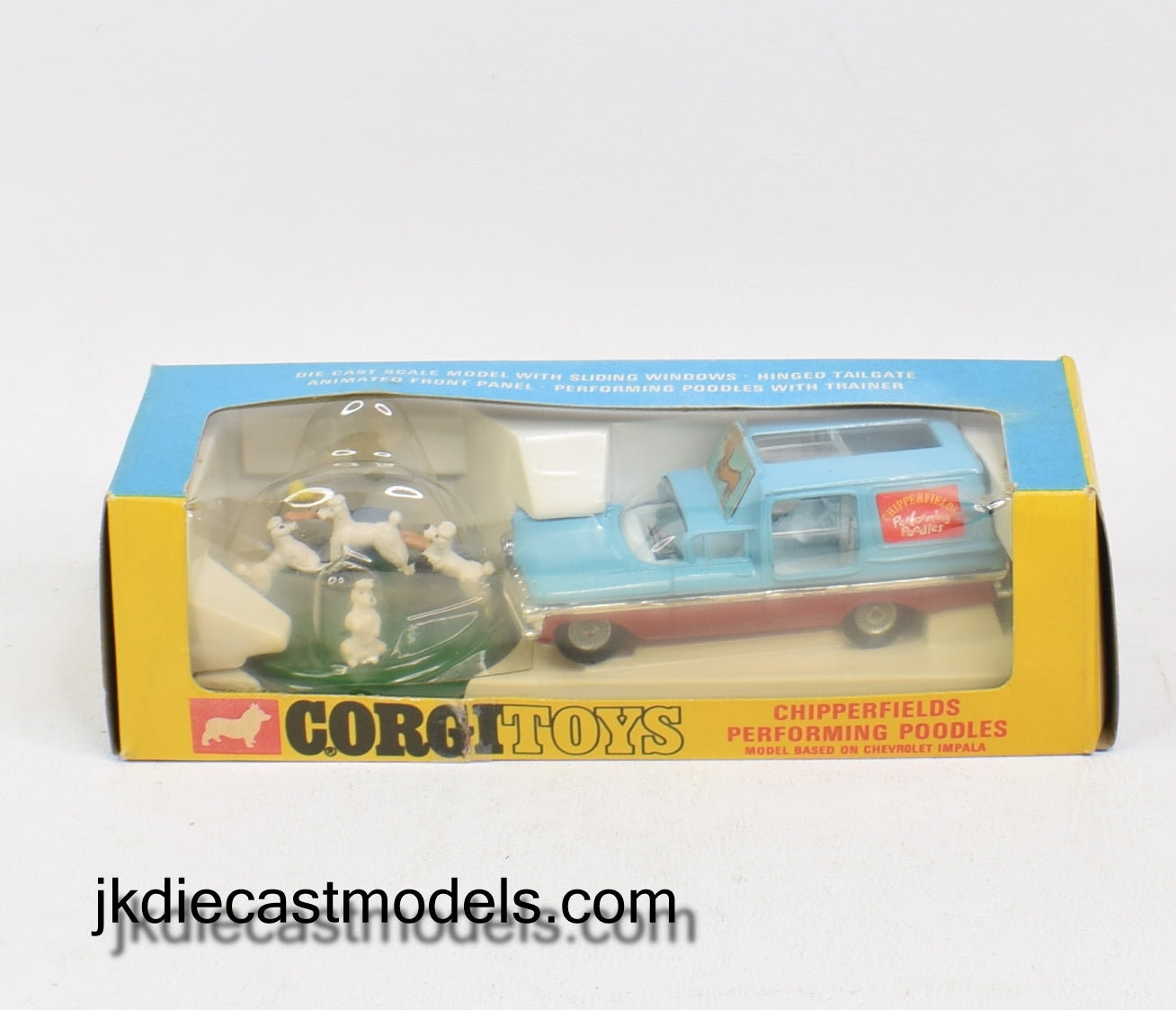 Corgi toys 511 Chipperfields Performing Poodles Virtually Mint/Boxed ...