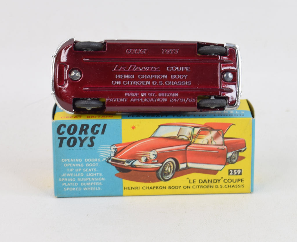 Corgi Toys 259 'Le Dandy' Virtually Mint/Boxed – JK DIE-CAST MODELS