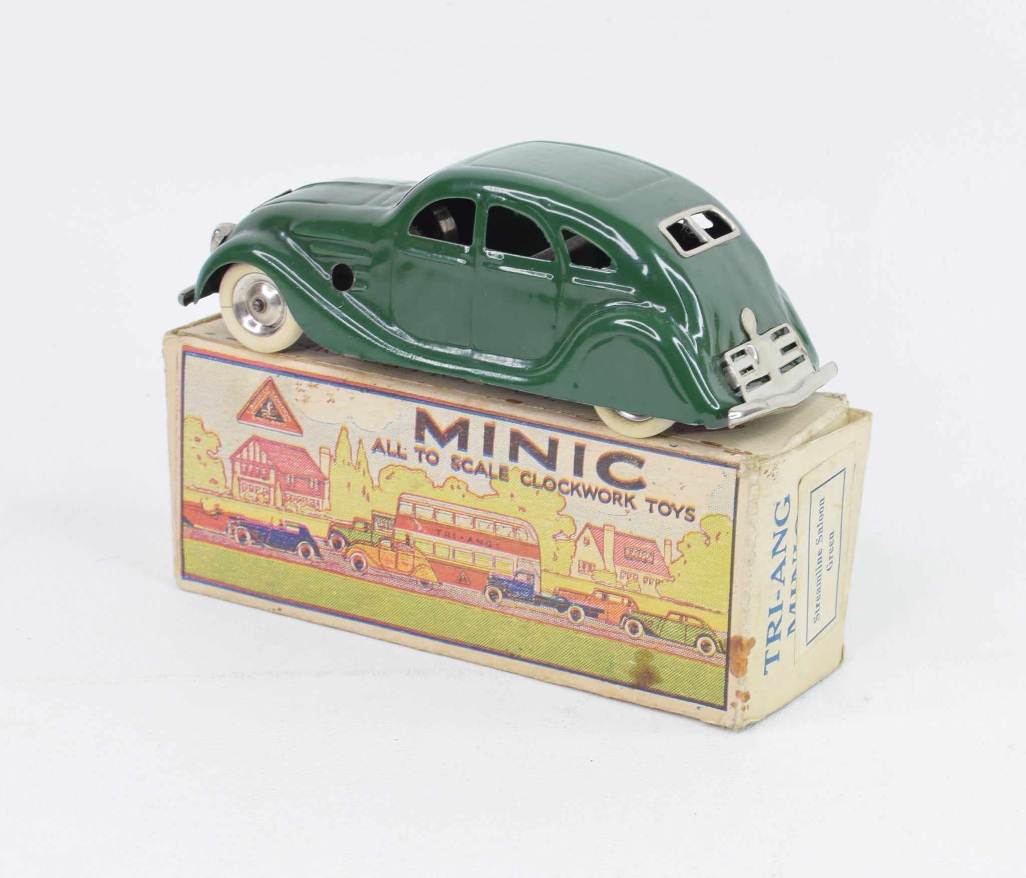 Tri-ang Minic 9m - Streamlined saloon - Very Near Mint/Boxed – JK DIE ...