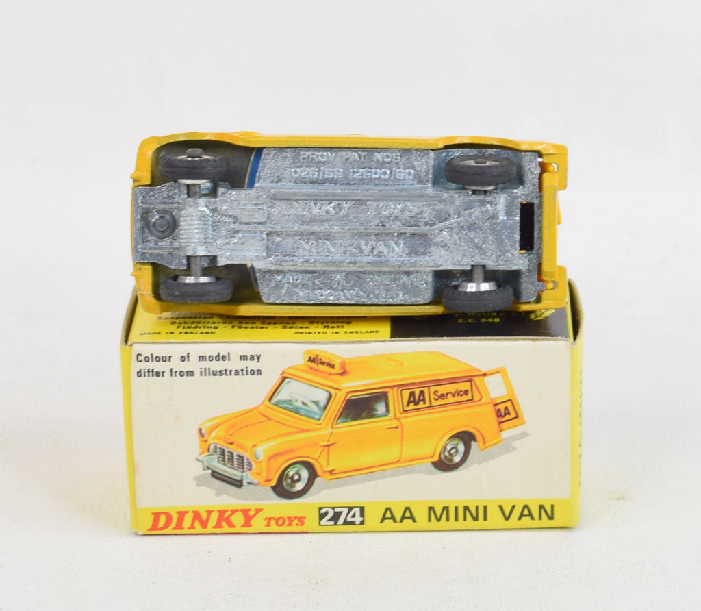 Dinky Toys 274 A.A Minivan Very Near Mint/Boxed – JK DIE-CAST MODELS