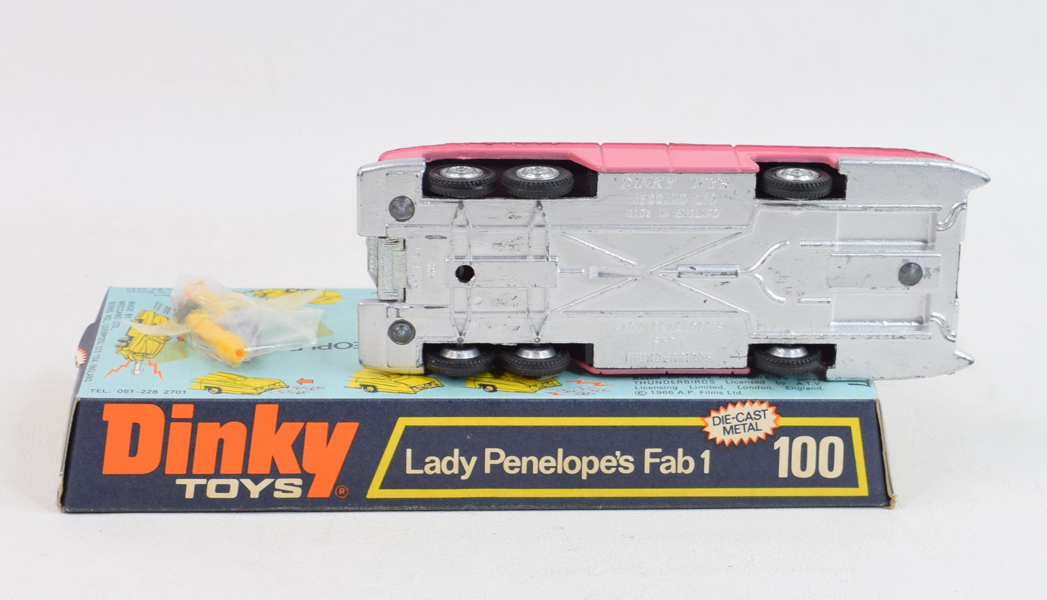 Dinky toys 100 Fab 1 Virtually Mint/Boxed (Black interior) – JK DIE ...