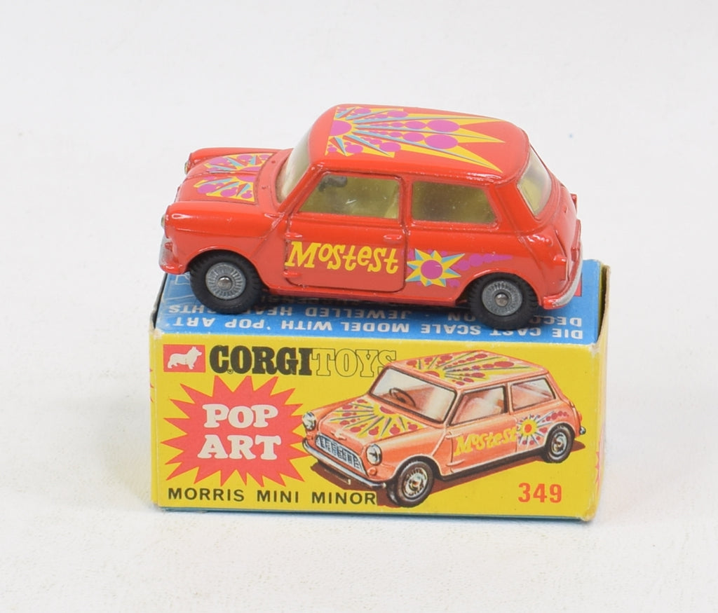 Corgi toys 349 'Pop Art' Mini Virtually Mint/Boxed ''The Winchester Co ...
