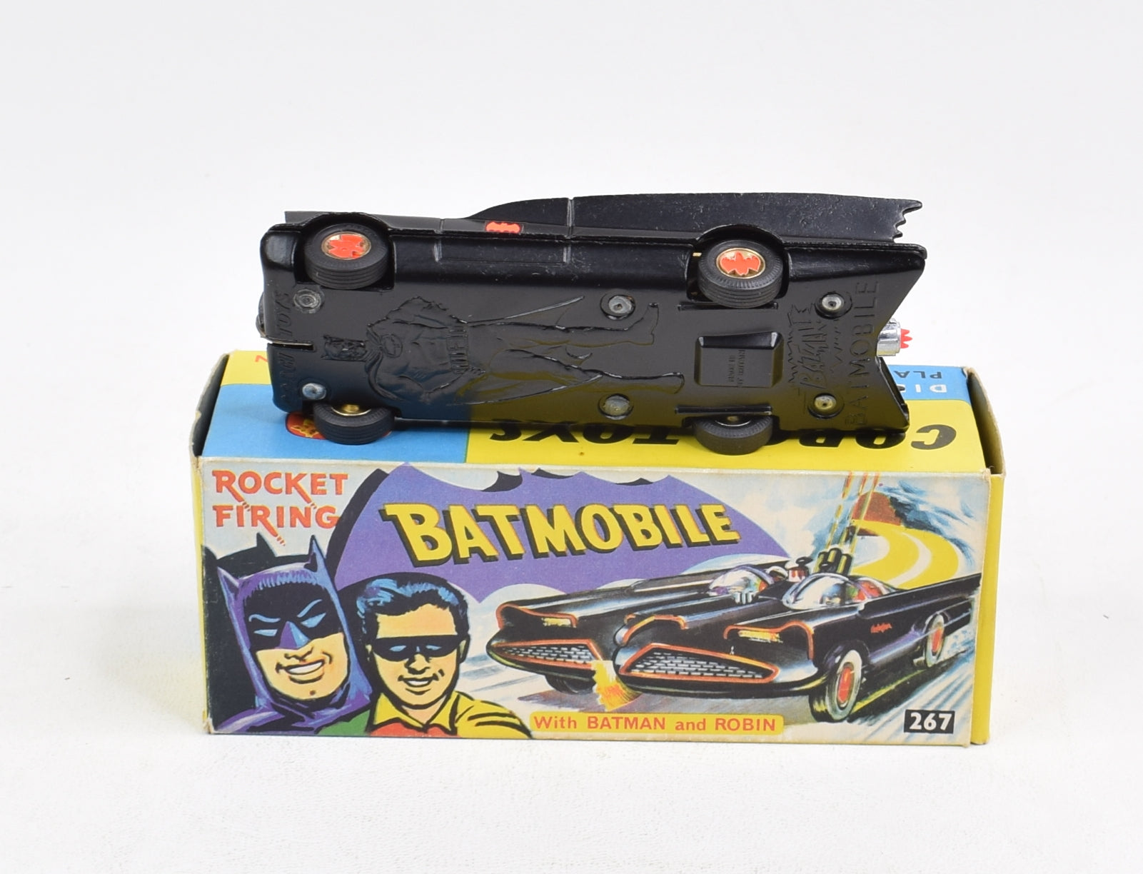 Corgi toys 267 Batmobile (Matte) Virtually Mint/Boxed ''The Winchester ...
