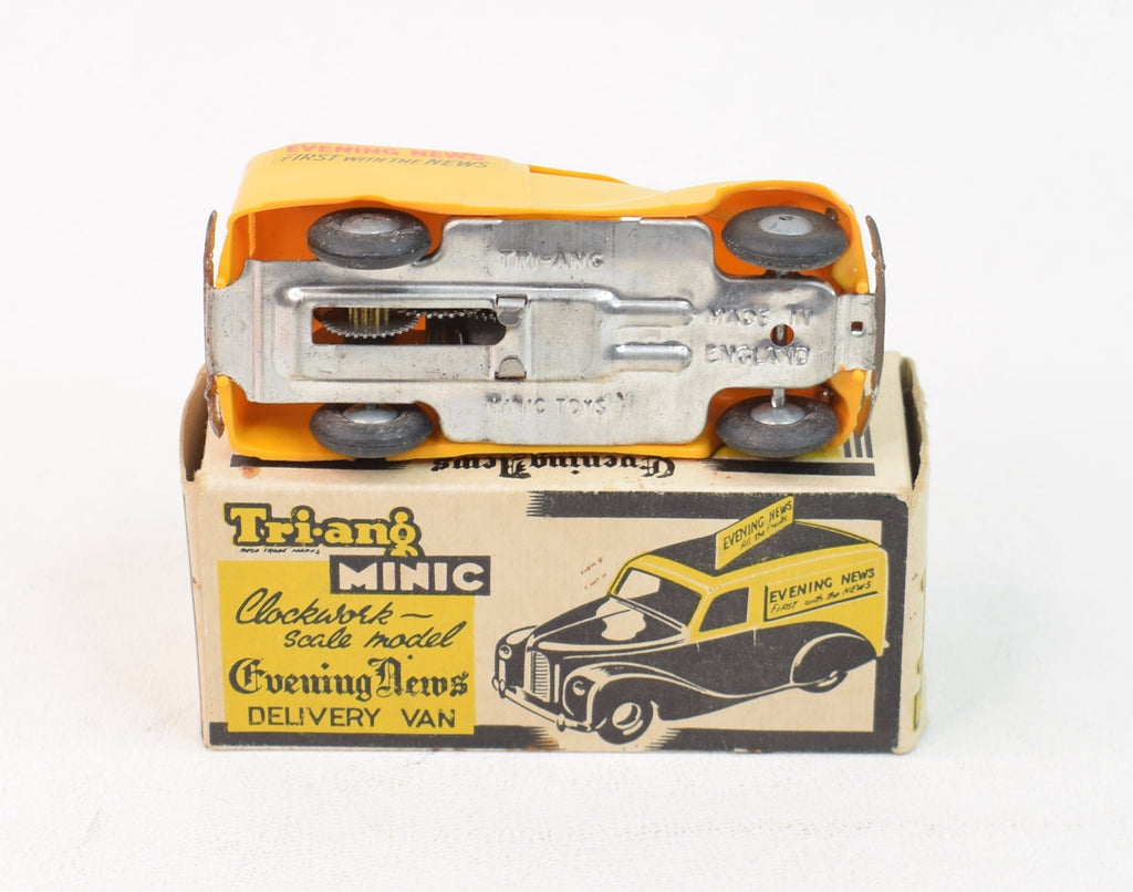 Tri-ang Minic Evening News Van Virtually Mint/Boxed – JK DIE-CAST MODELS