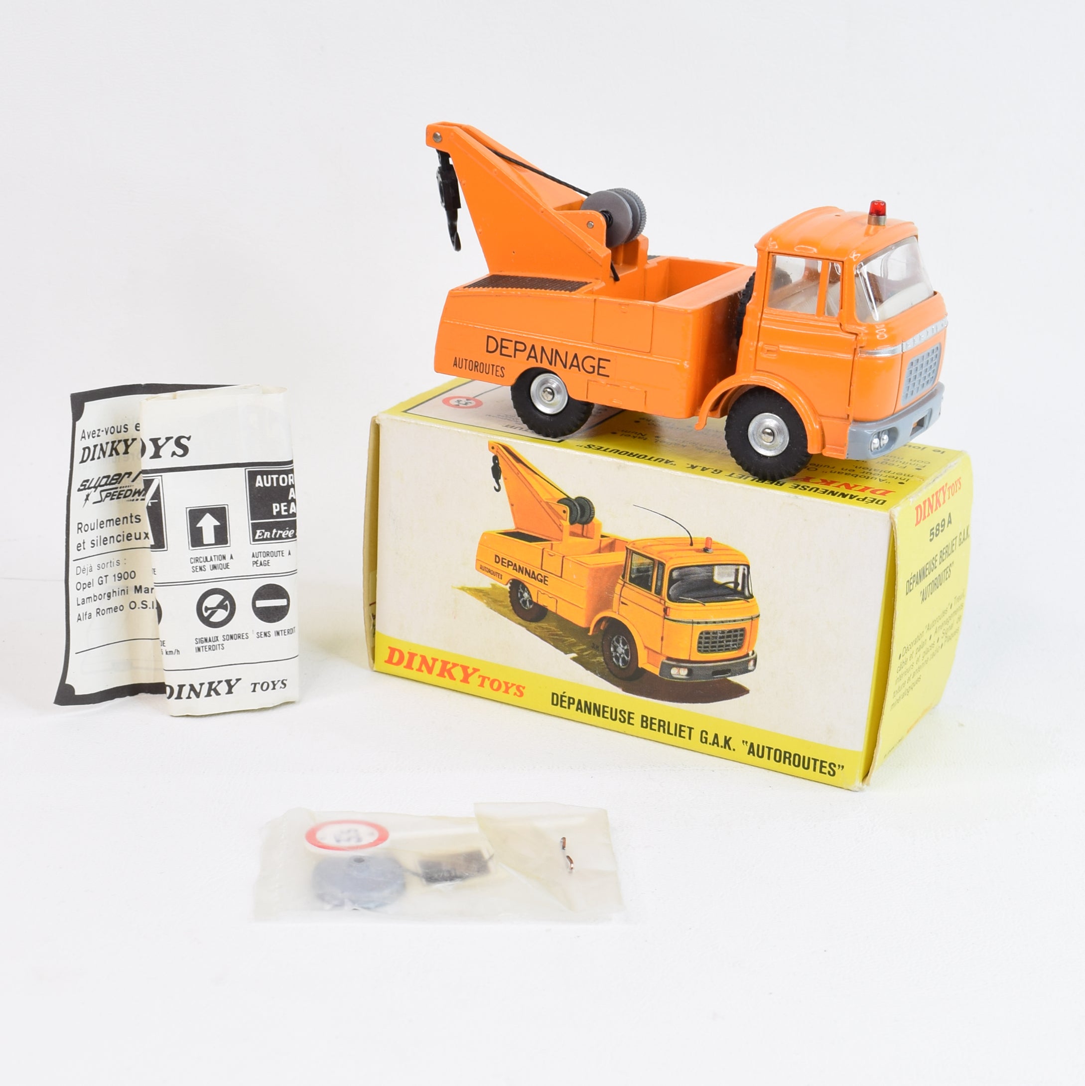 Dinky toys 589A 'Depannage Autoroutes' Virtually Mint/Nice box – JK DIE ...