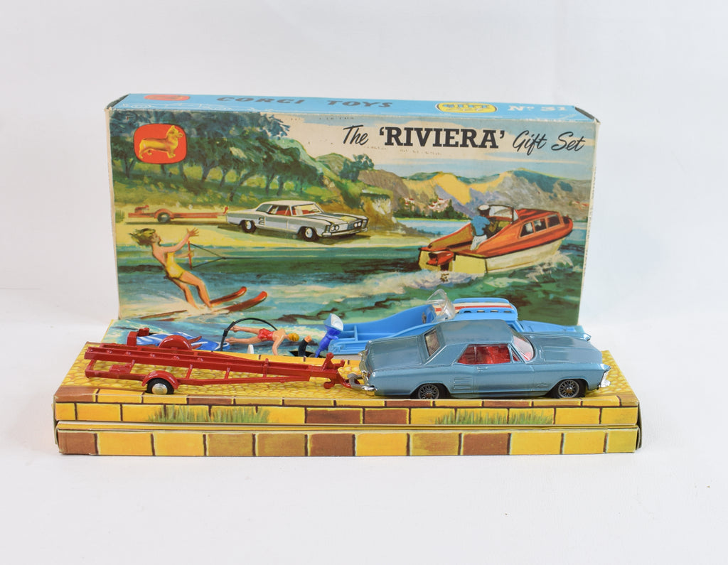 Corgi toys Gift set 31 Riviera Virtually Mint/Nice box – JK DIE-CAST MODELS