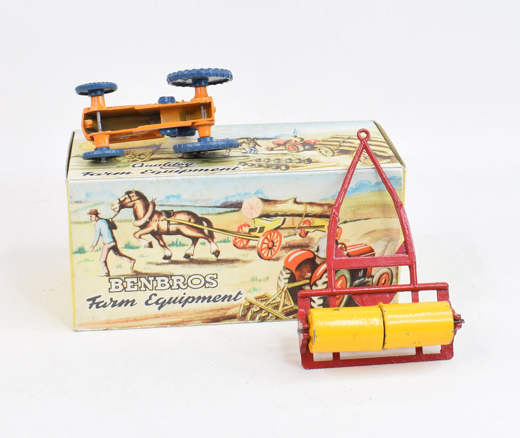 Benbros Tractor & Roller Very Near Mint/Boxed ''Carlton Collection ...