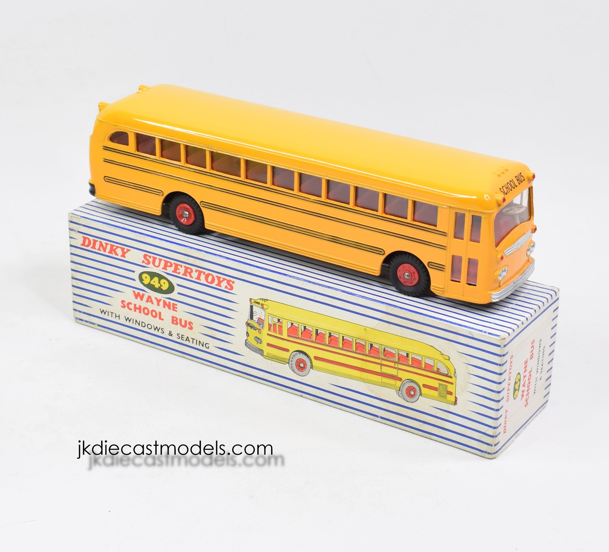 Dinky toys 949 Wayne School Bus Virtually Mint/Boxed – JK DIE-CAST MODELS