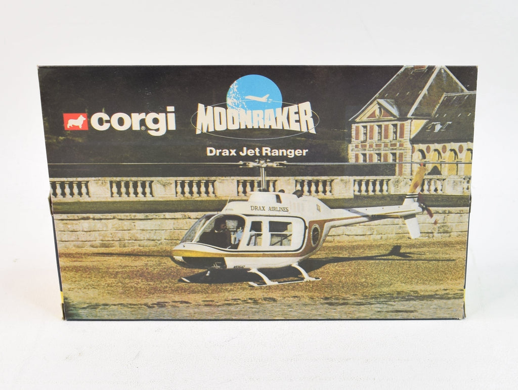 Corgi toys 930 Drax Jet Ranger Helicopter Mint/Lovely box – JK DIE-CAST ...