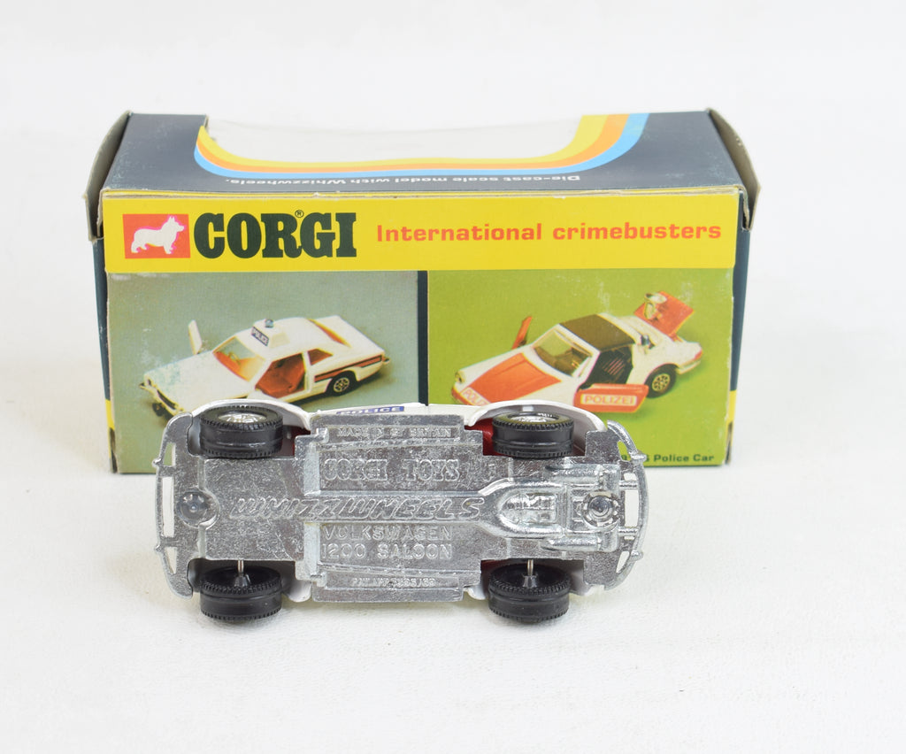 Corgi toys 373 VW 1200 Police car Virtually Mint/Nice box – JK DIE-CAST ...