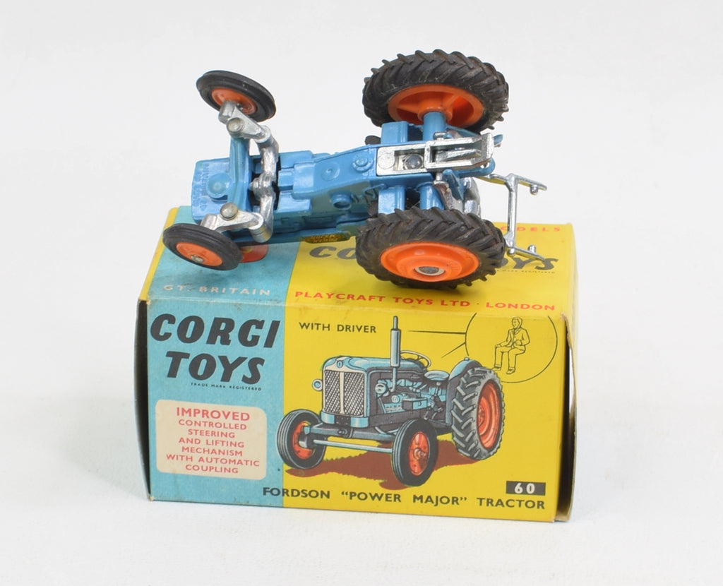 Corgi Toys 60 Fordson 'Power Major' with driver Virtually Mint/Boxed ...