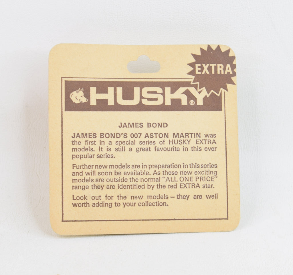 Husky models 1201 James Bond Aston Martin Mint/Lovely blister (1201 ve ...