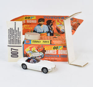 Corgi toys 336 James Bond Toyota Virtually Mint/Nice box – JK DIE-CAST ...