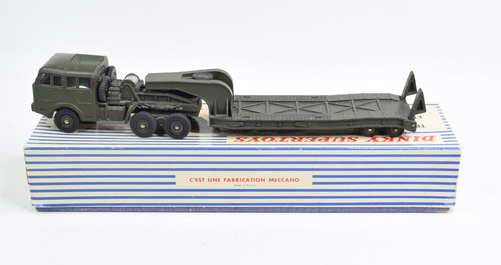 French Dinky 890 Berliet Detachable Tank Transporter Very Near Mint/Bo ...