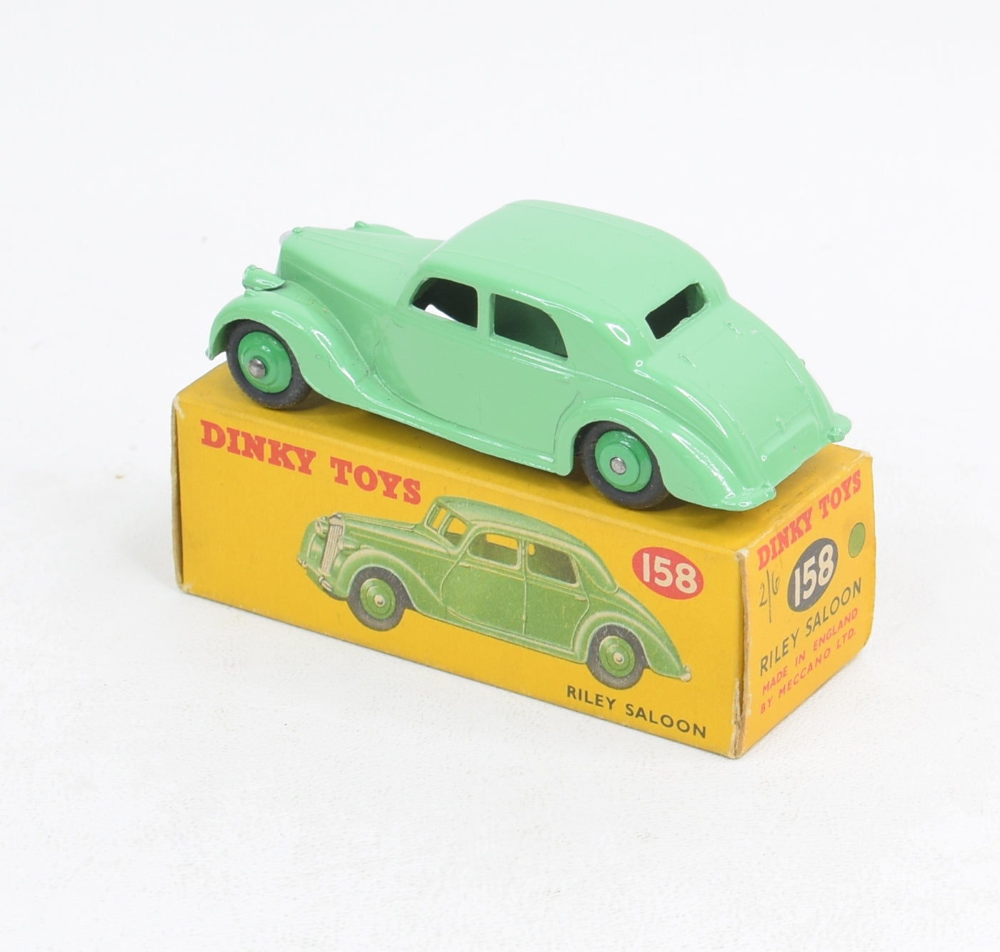 Dinky Toys 158 Riley Saloon Virtually Mint/Boxed – JK DIE-CAST MODELS