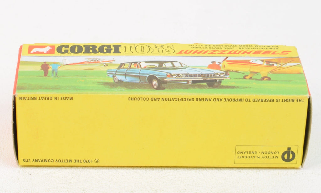 Corgi toys 281 Rover 2000 TC Box only – JK DIE-CAST MODELS