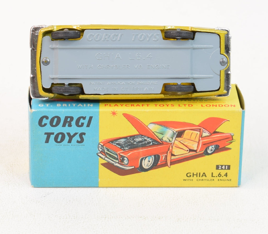 Corgi toys 241 Ghia 6.4 Virtually Mint/Nice box – JK DIE-CAST MODELS