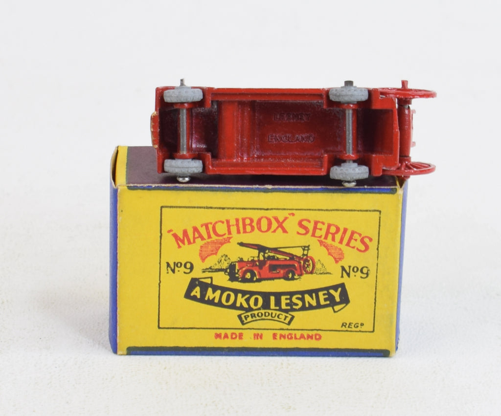 Matchbox Lesney 9 Fire engine Virtually Mint/Nice box – JK DIE-CAST MODELS
