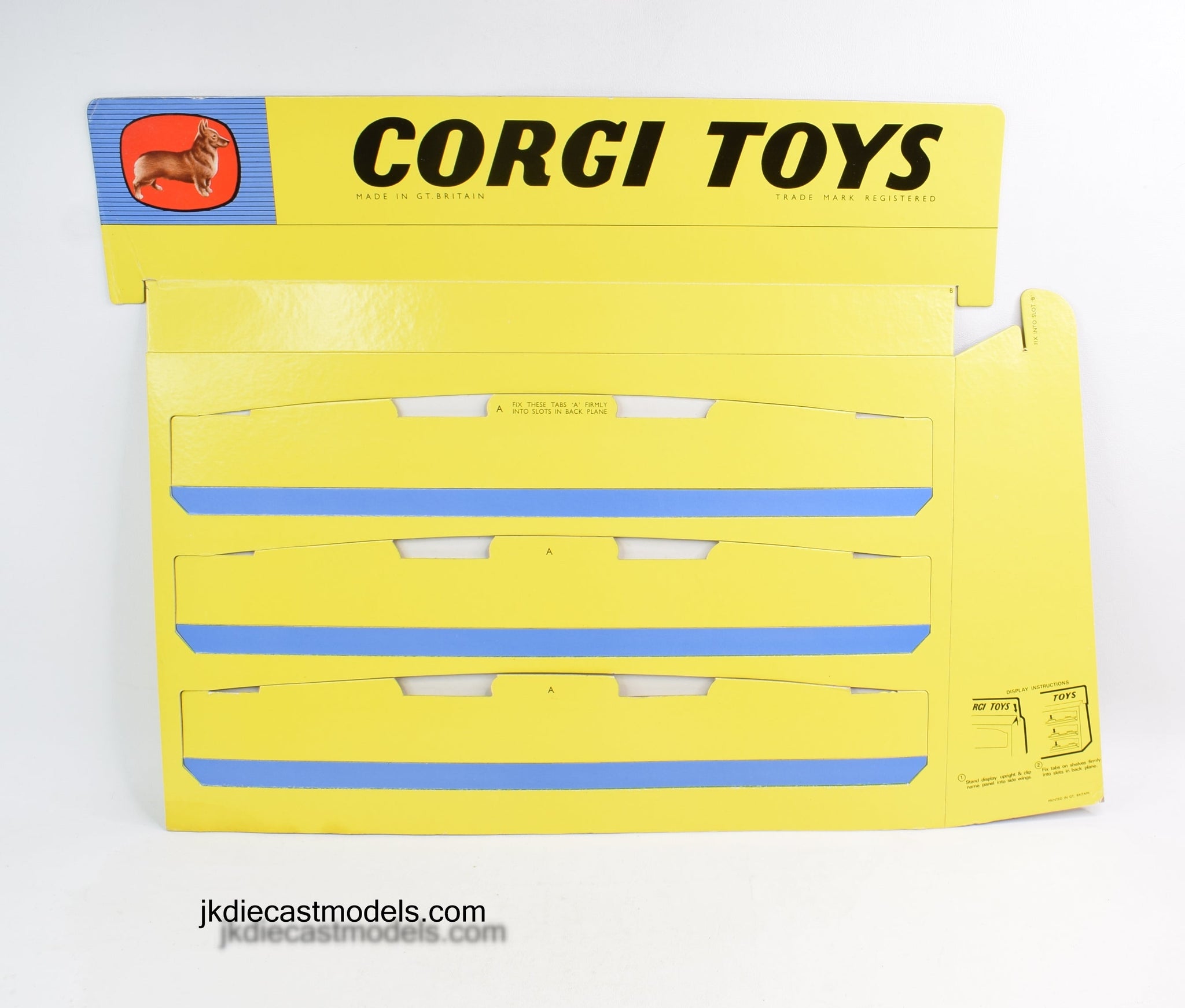 Corgi toys Point of Sale display stand (3) – JK DIE-CAST MODELS