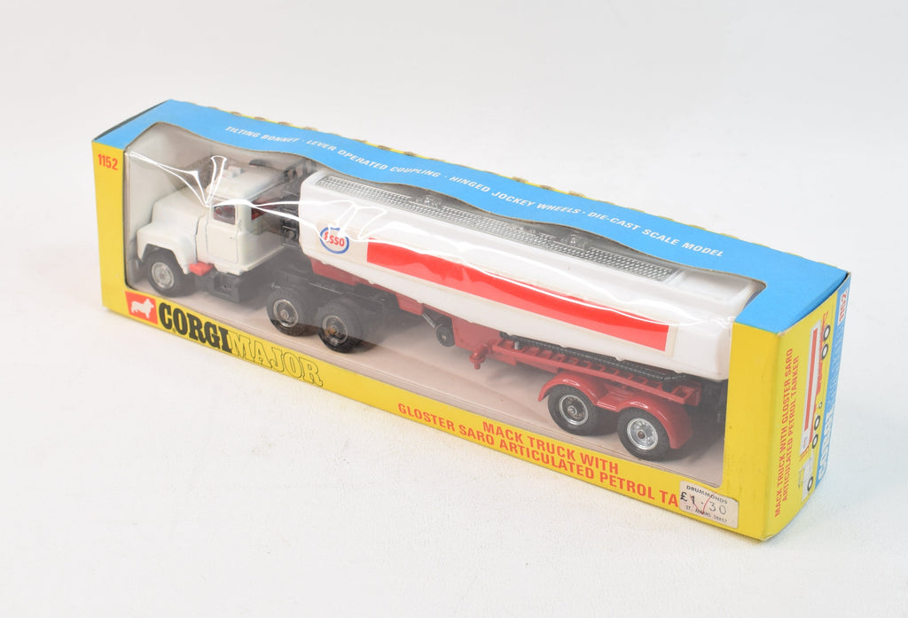 Corgi toys 1152 Mack Truck 'Esso' Mint/Nice box – JK DIE-CAST MODELS