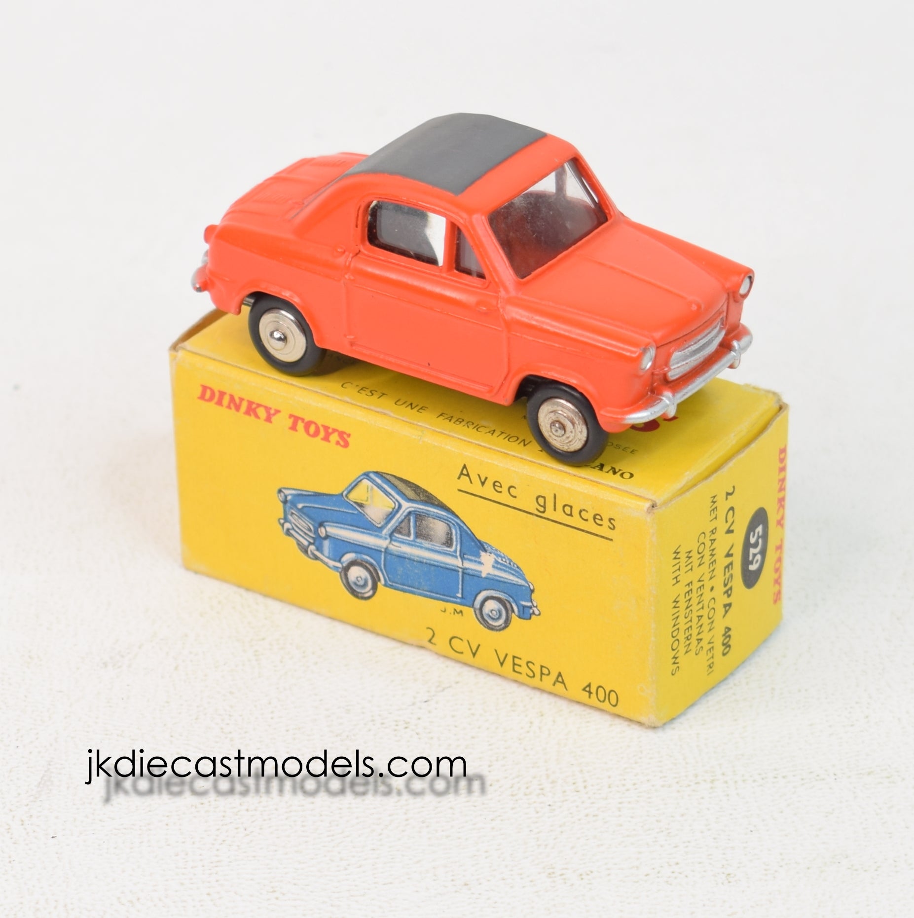 French Dinky 24L 529 Vespa 400 Virtually Mint/Boxed – JK DIE-CAST MODELS