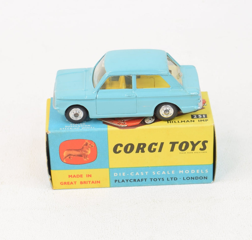 Corgi toys 251 Hillman Imp Virtually Mint/Lovely box – JK DIE-CAST MODELS