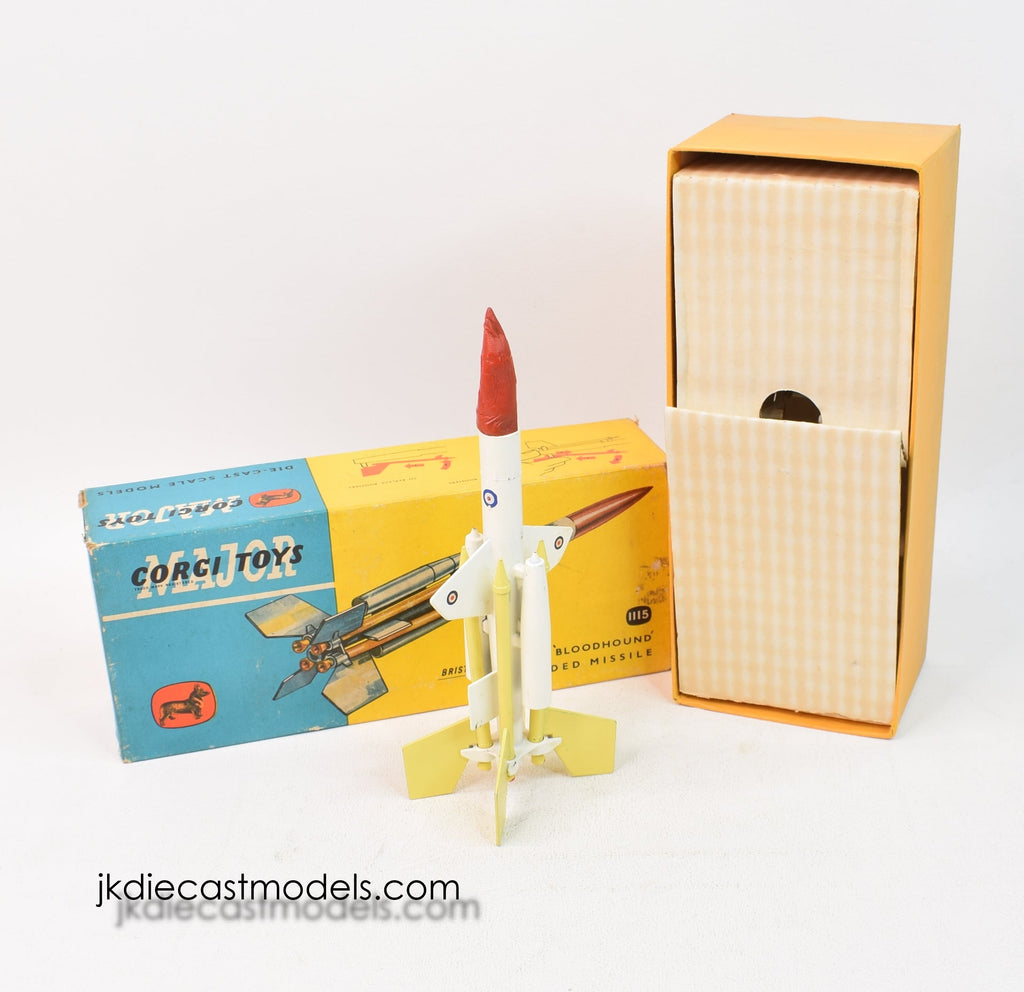 Corgi toys 1115 Bloodhound Guided Missile Very Near Mint/Boxed – JK DIE ...