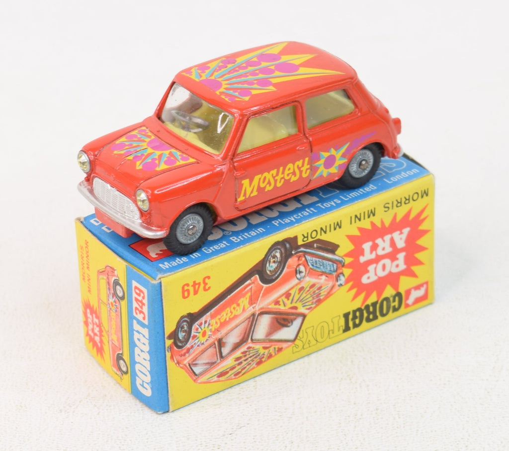 Corgi toys 349 'Pop Art' Mini Mint/Lovely box 'Kensington' Collection ...