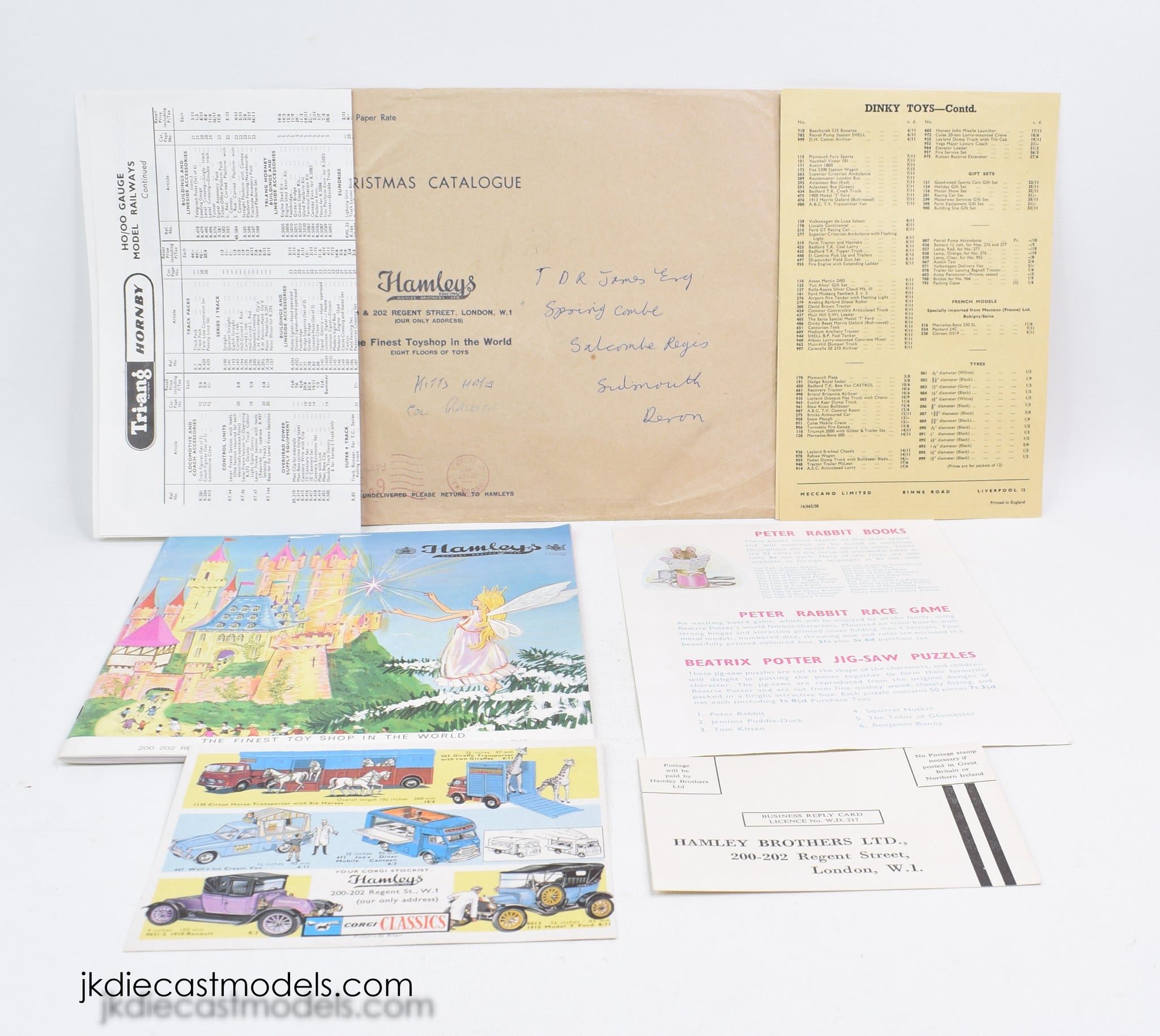 Corgi toys 'Hamleys' 1965 Catalogue 'Avonmore Collection' – JK DIE-CAST ...