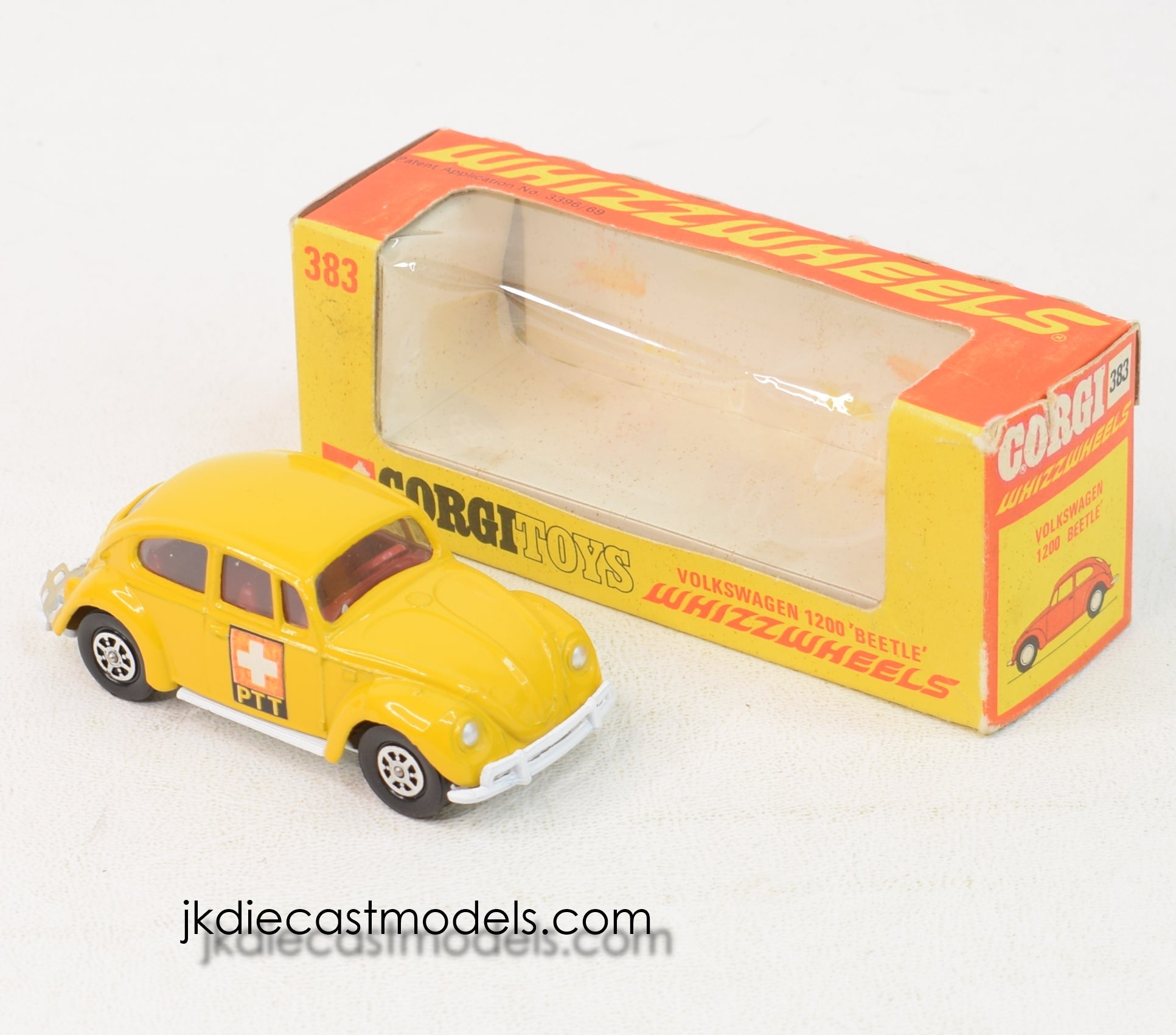 Corgi toys 383 VW 1200 Beetle PTT Virtually Mint/Boxed – JK DIE-CAST MODELS