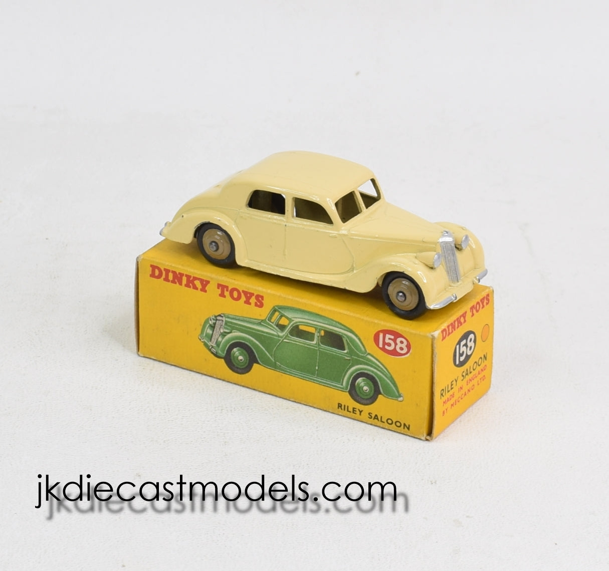 Dinky Toys 40A/158 Riley Saloon Virtually Mint/Boxed 'Stockbridge Coll ...