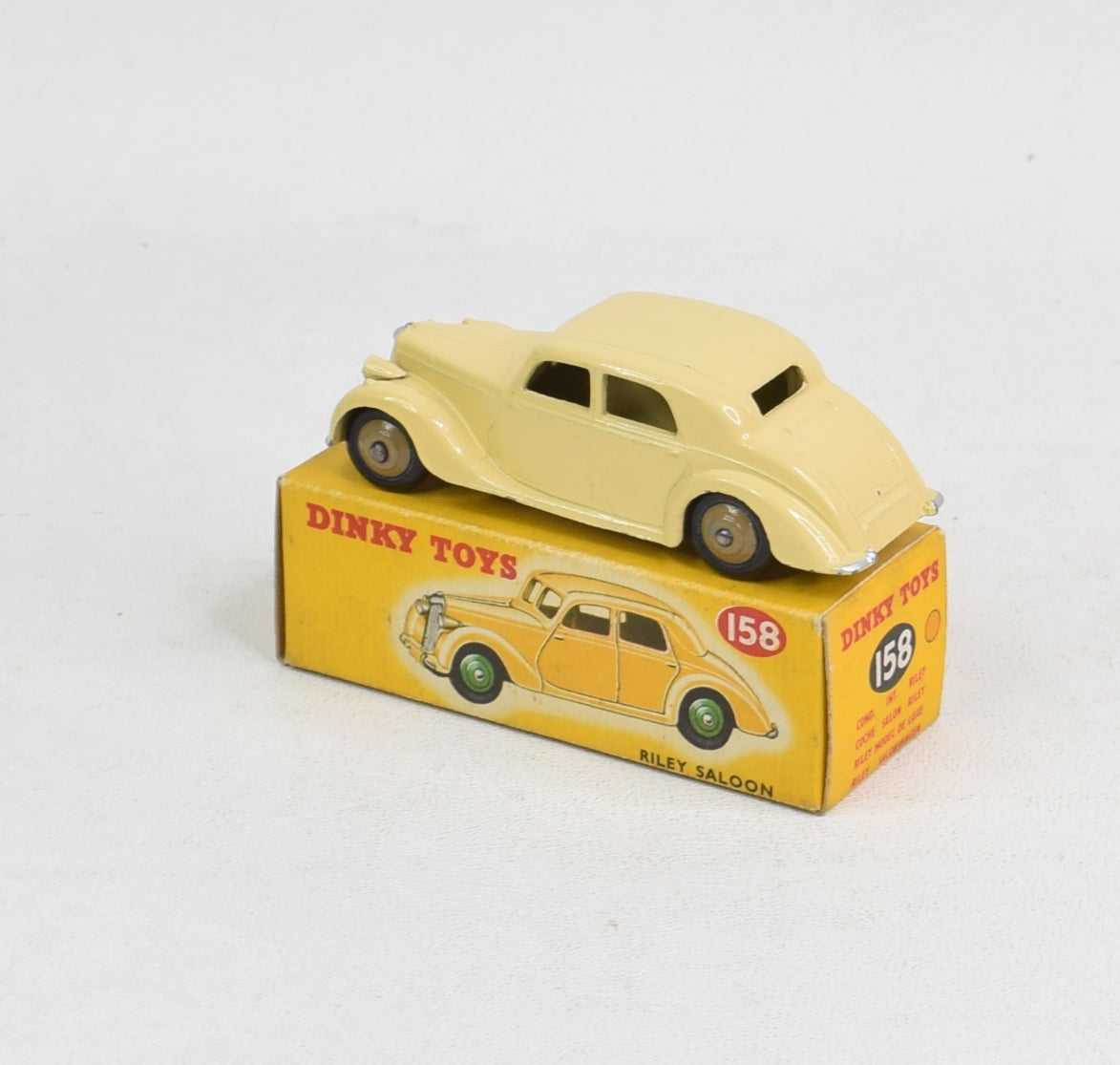 Dinky Toys 40A/158 Riley Saloon Virtually Mint/Boxed 'Stockbridge Coll ...