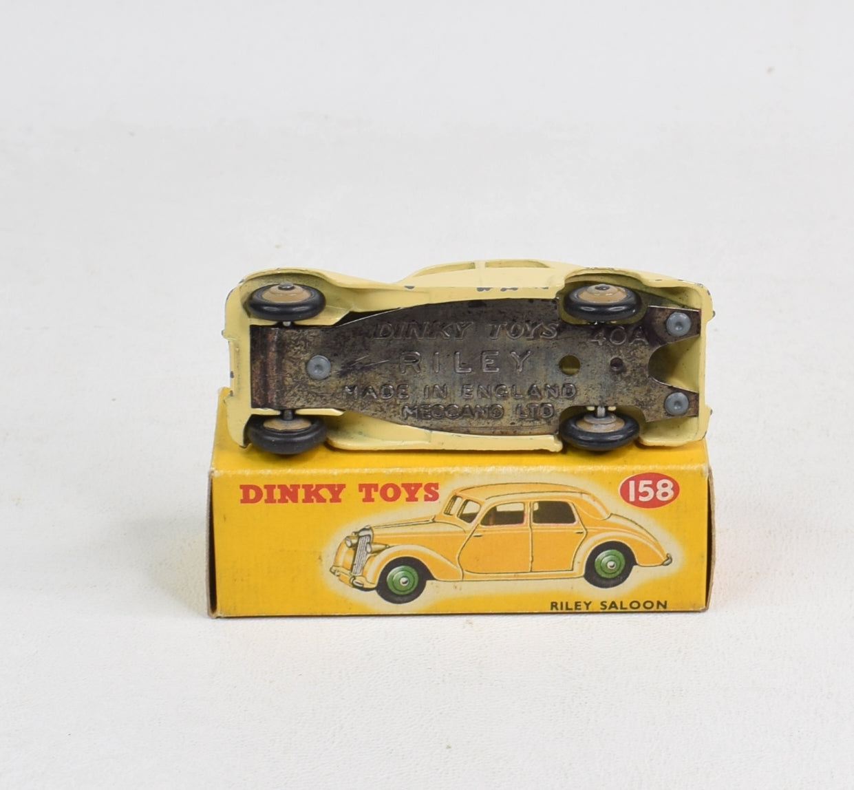 Dinky Toys 40A/158 Riley Saloon Virtually Mint/Boxed 'Stockbridge Coll ...