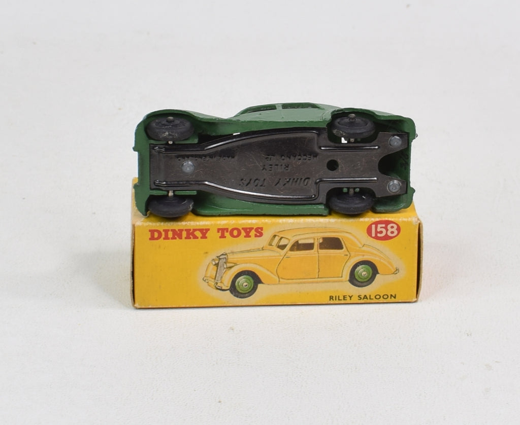 Dinky Toys 158 Riley Saloon Virtually Mint/Nice box 'Stockbridge Colle ...