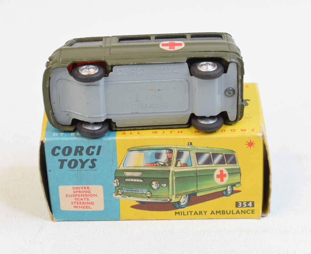 Corgi toys 354 Military Commer Ambulance Very Near Mint/Boxed – JK DIE ...