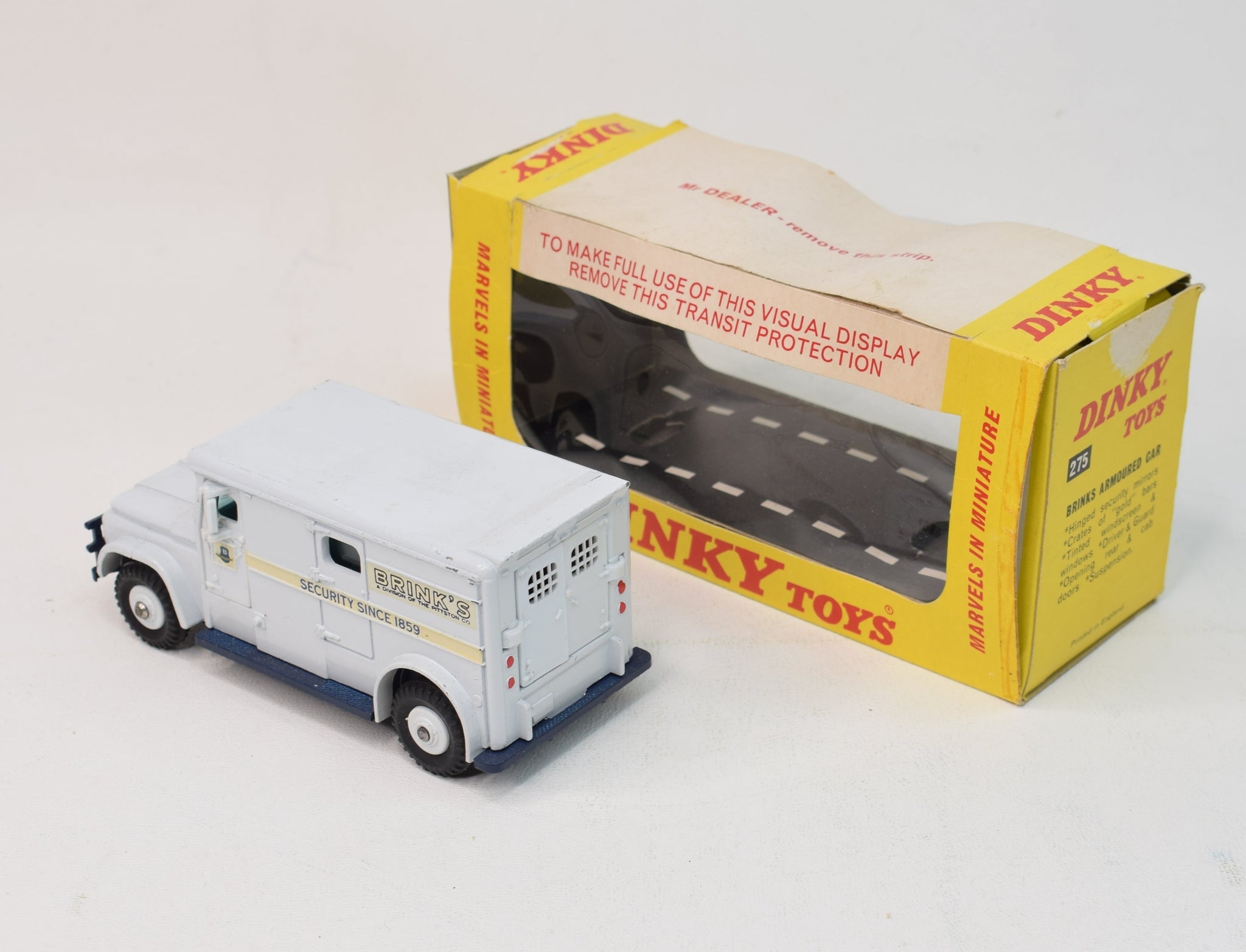 Dinky toys 275 Brinks Armoured Car Virtually Mint/Boxed – JK DIE-CAST ...