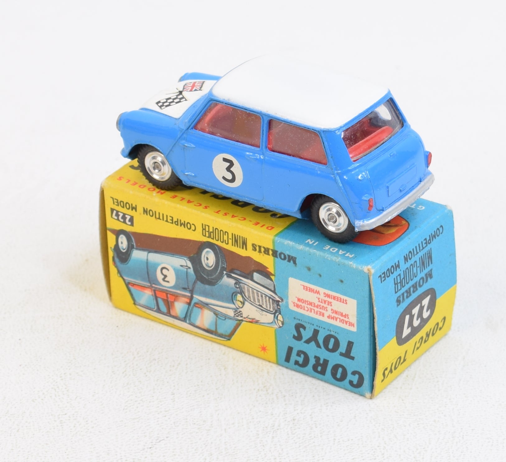 Corgi toys 227 Mini-Cooper Competition Virtually Mint/Boxed (RN3) – JK ...