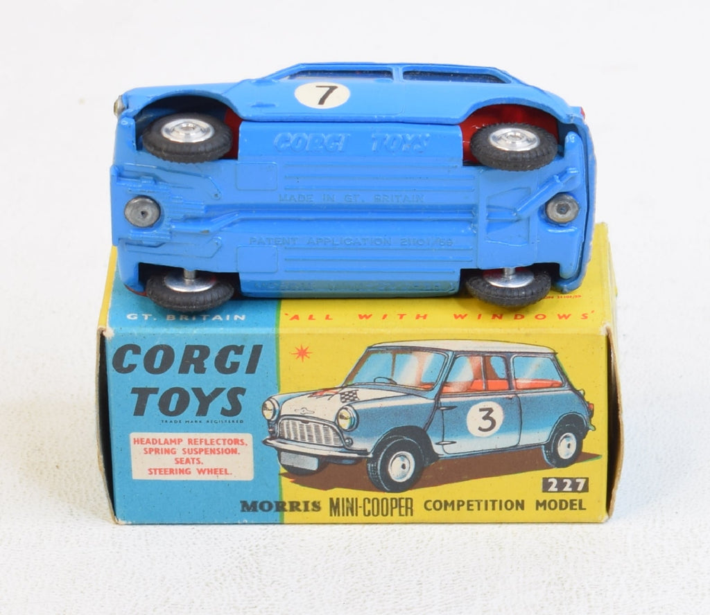 Corgi toys 227 Mini-Cooper Competition Virtually Mint/Boxed (RN7) – JK ...