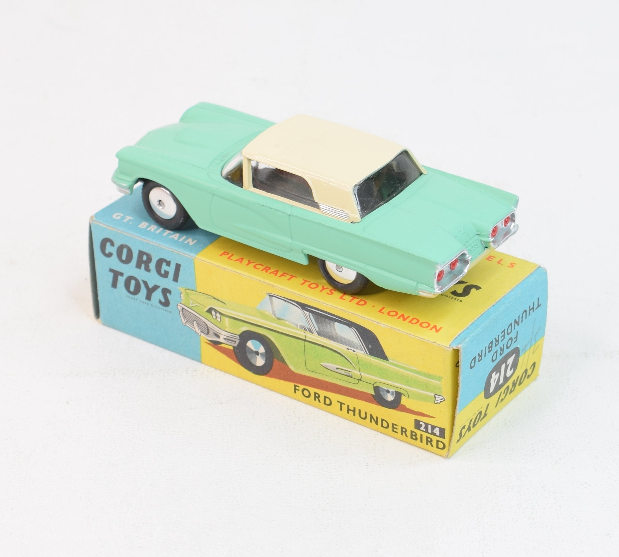 Corgi Toys 214 Thunderbird Virtually Mint/Boxed – JK DIE-CAST MODELS