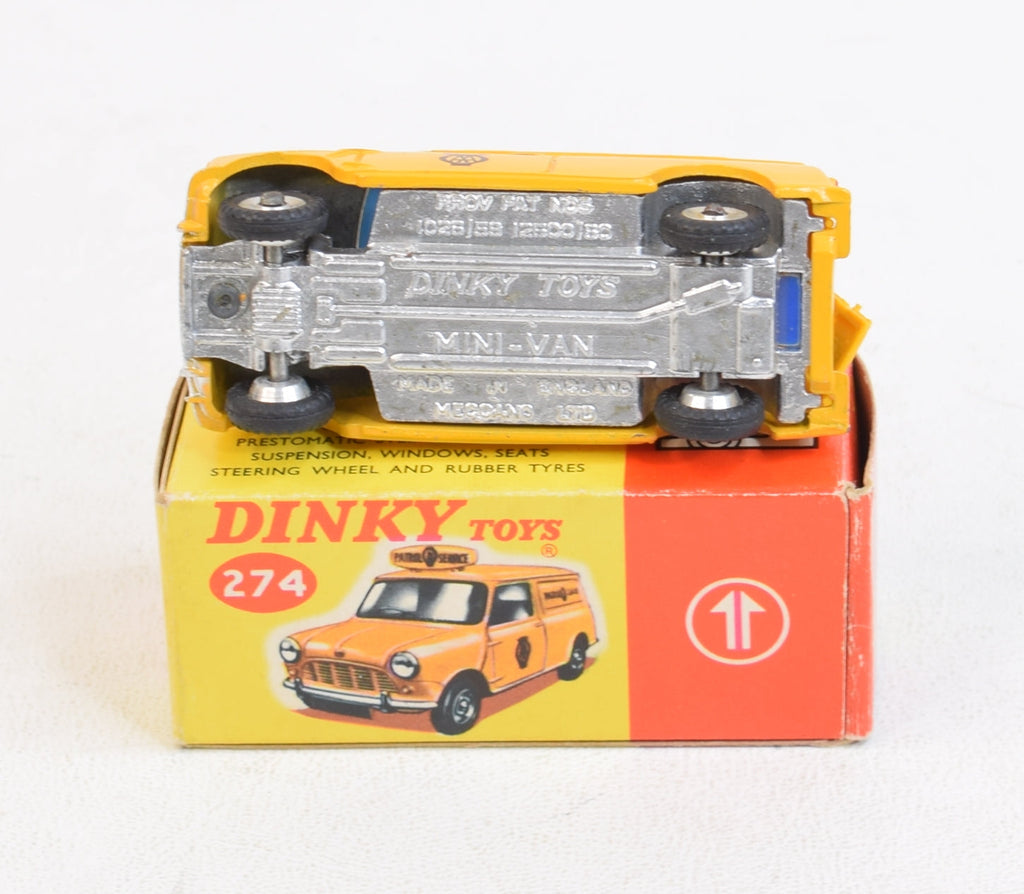 Dinky Toys 274 A.A Minivan Virtually Mint/Boxed – JK DIE-CAST MODELS