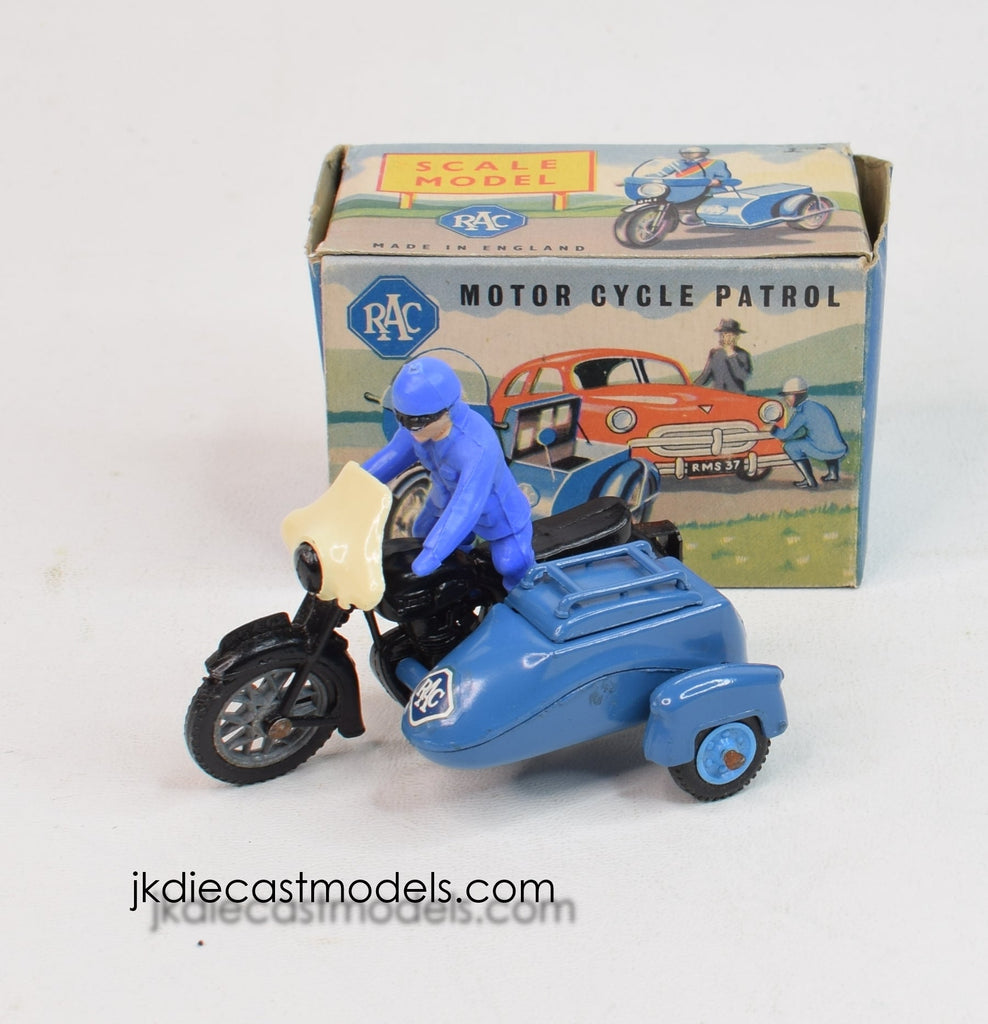 Benbros RAC Motor cycle patrol Virtually Mint/Boxed – JK DIE-CAST MODELS