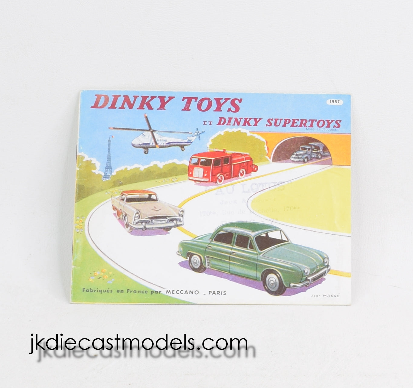 French Dinky toys 1957 Catalogue 'Dryden Collection' – JK DIE-CAST MODELS